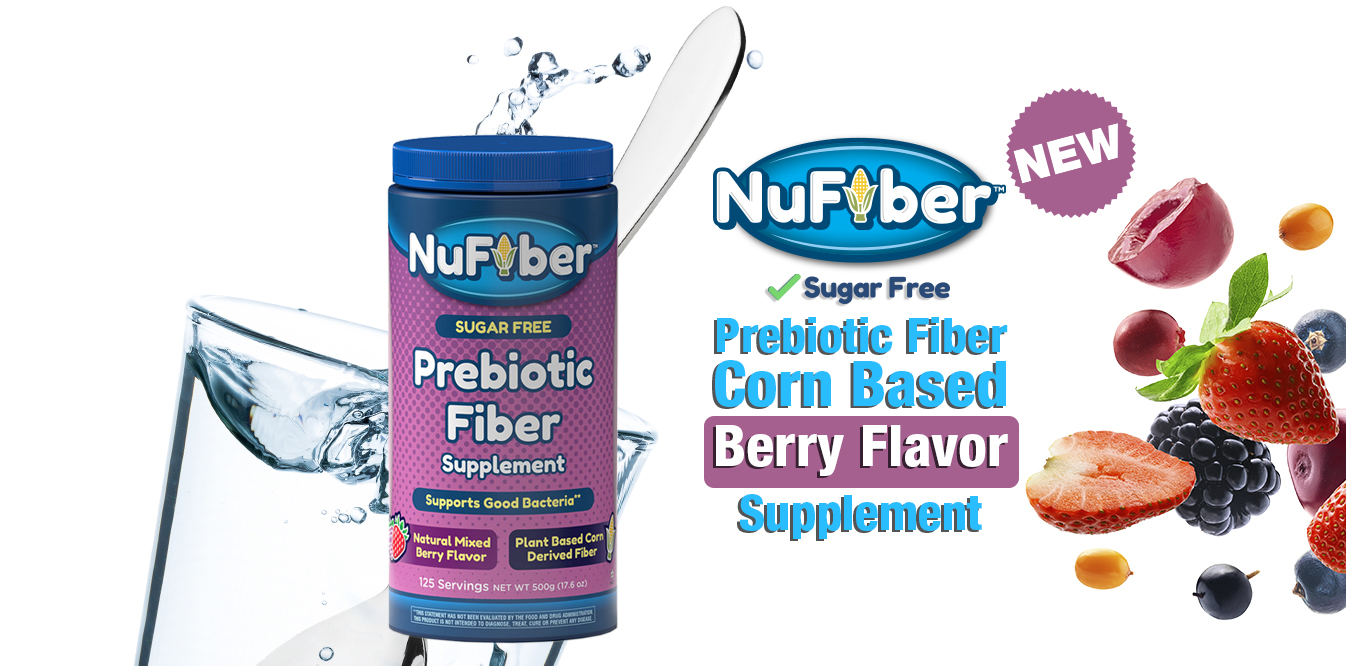 NUFiber | CORN BASED PREBIOTIC FIBER!